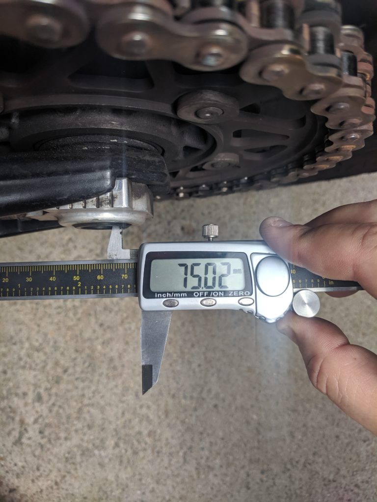 Motorcycle Chain Adjustment KTM SuperDuke 990 - Horsepower Hub